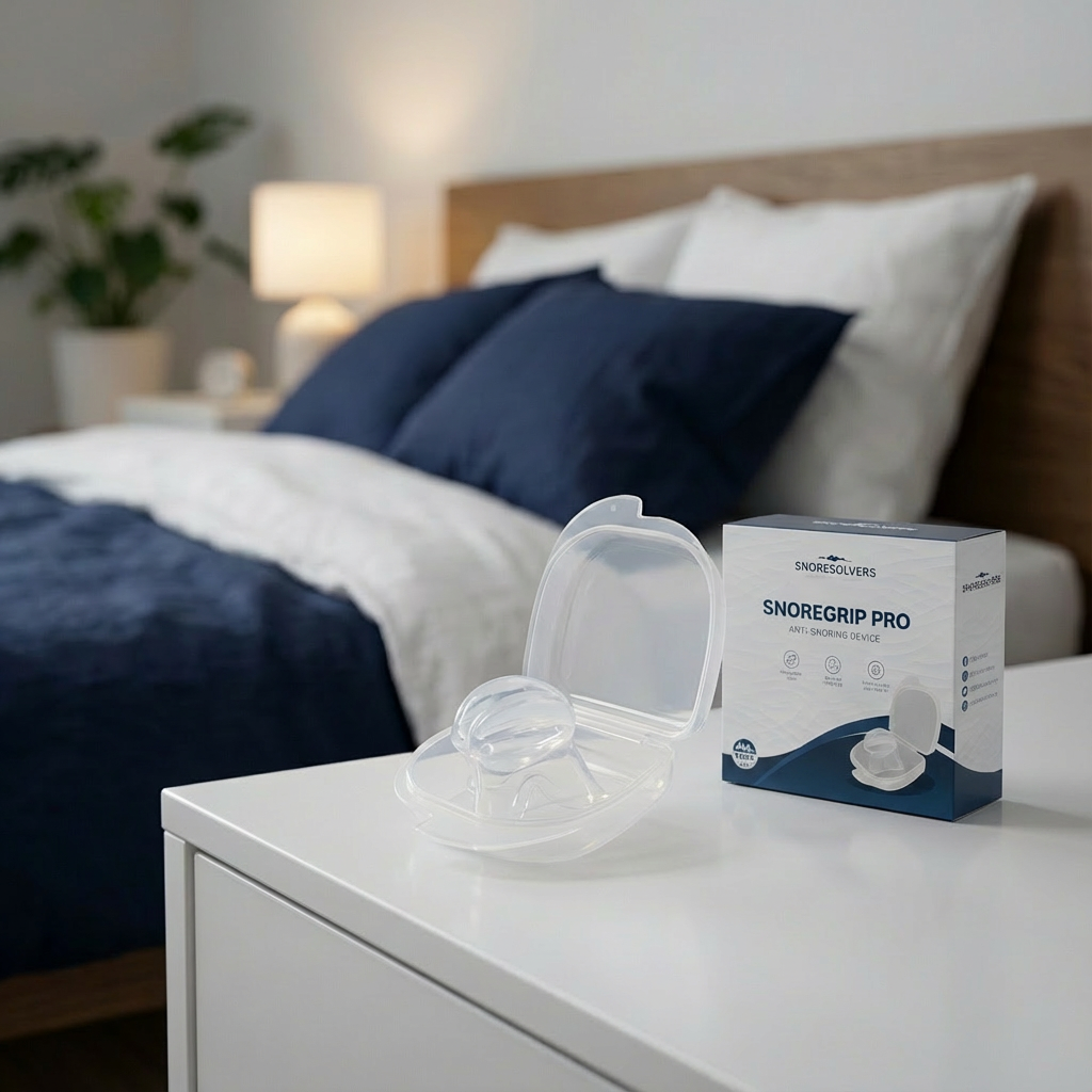 SnoreGrip Pro – Instant Snoring Relief – SnoreSolvers